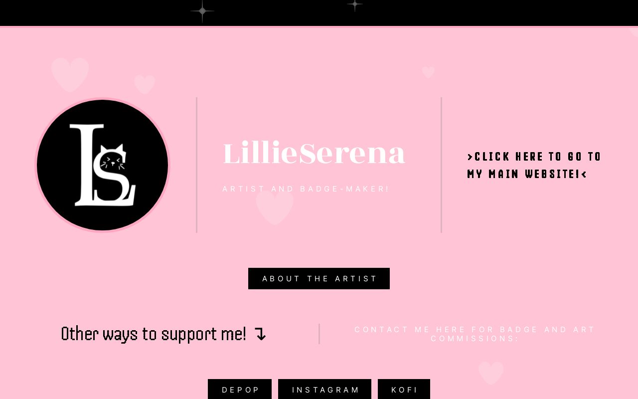 LillieSerena’s Carrd